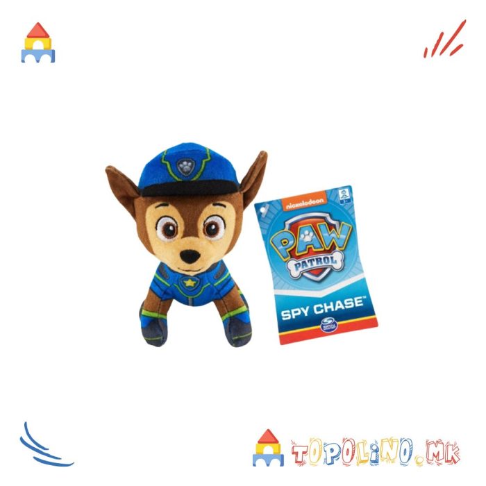 Плишана играчка Spy Chase - Paw Patrol - Topolino.mk