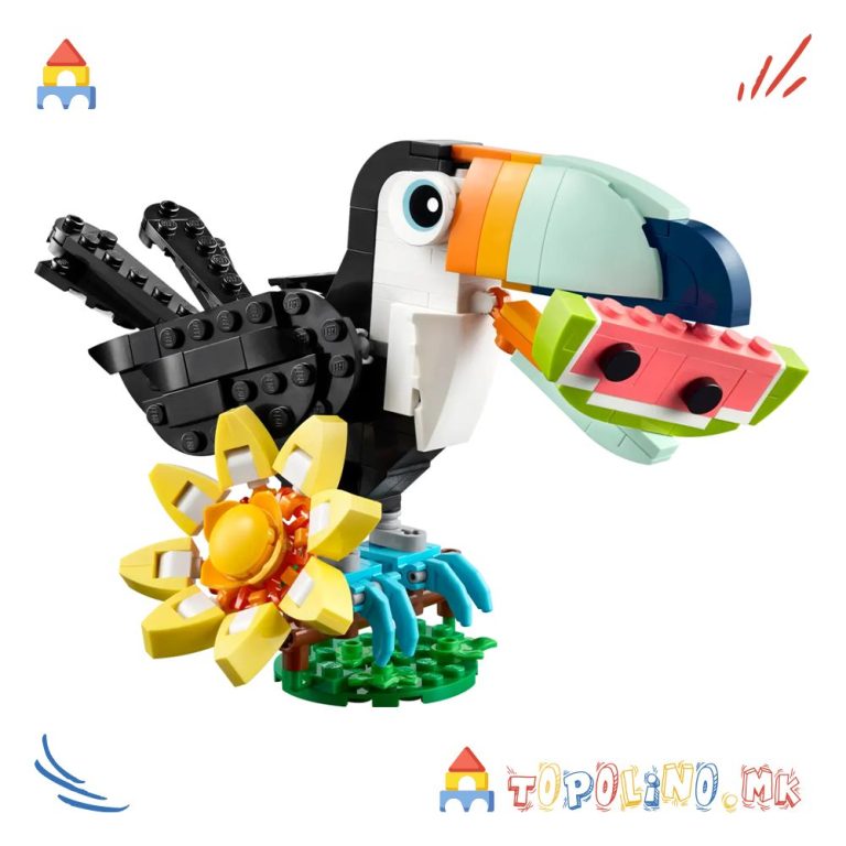 Wild Animals: Tropical Toucan - Lego – Голем Попуст (само online ...